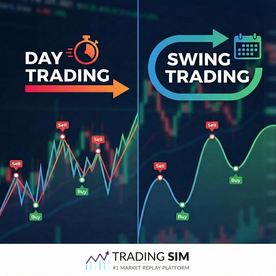 Day Trading vs Swing Trading: Which Is Better? | TradingSim