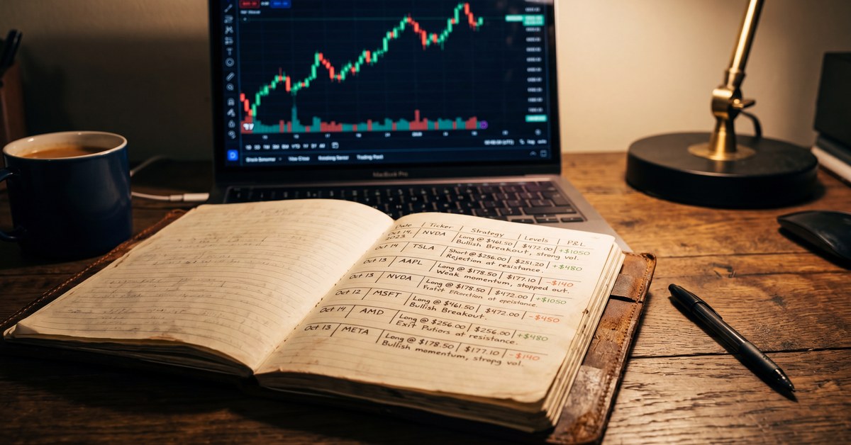 Trading Journal Template: Free Excel, Google Sheets & Notion Templates ...