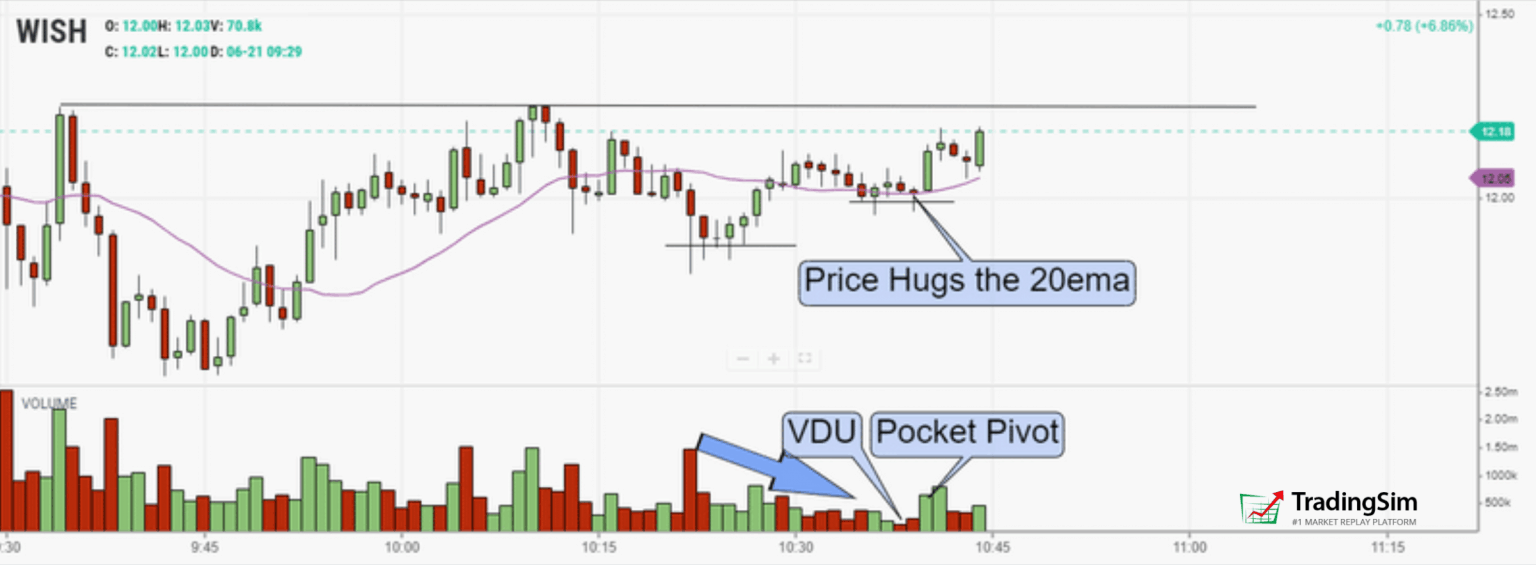 VDU and Pocket Pivots: “VooDoo” for your day trading | TradingSim